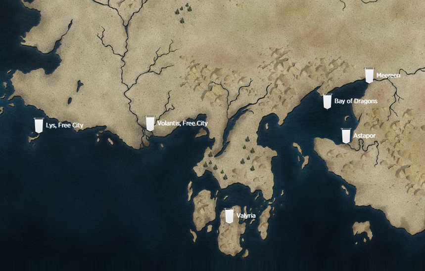 Game of Thrones Map, Explained | Westeros, Seven Kingdoms