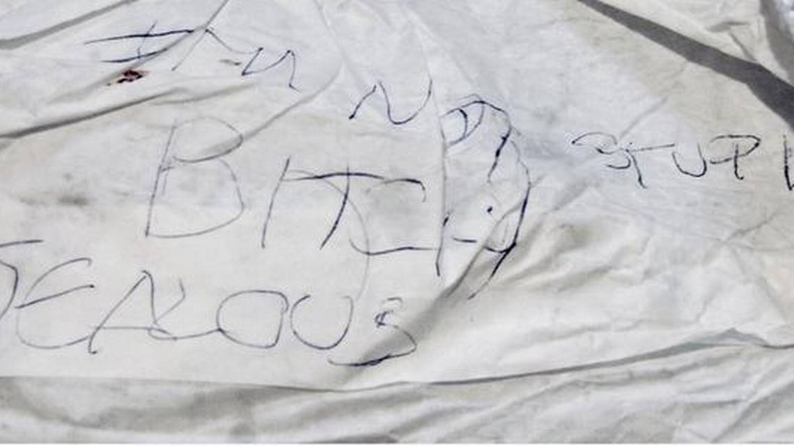 Faith Hedgepeth Killer's Note and Voicemail