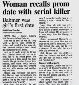 Jeffrey Dahmer's Prom Date Photo Is Creepy As Hell