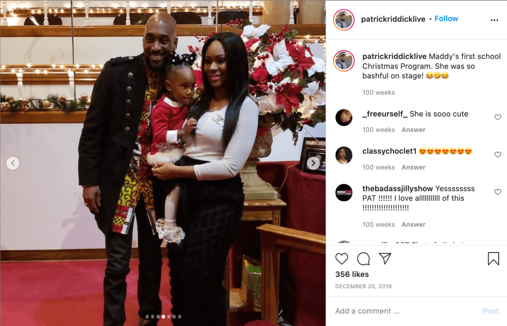 Patrick Riddick, Voices of Fire: Wife, Family, Kids