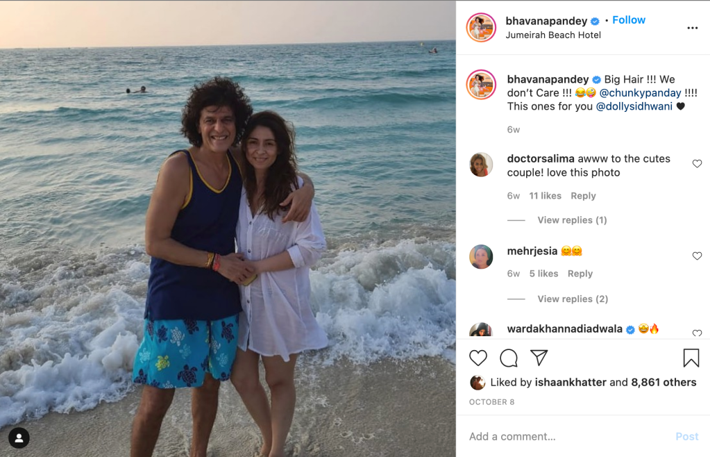 Bhavana and Chunky Pandey: Marriage, Family, Kids, How Did They Meet?