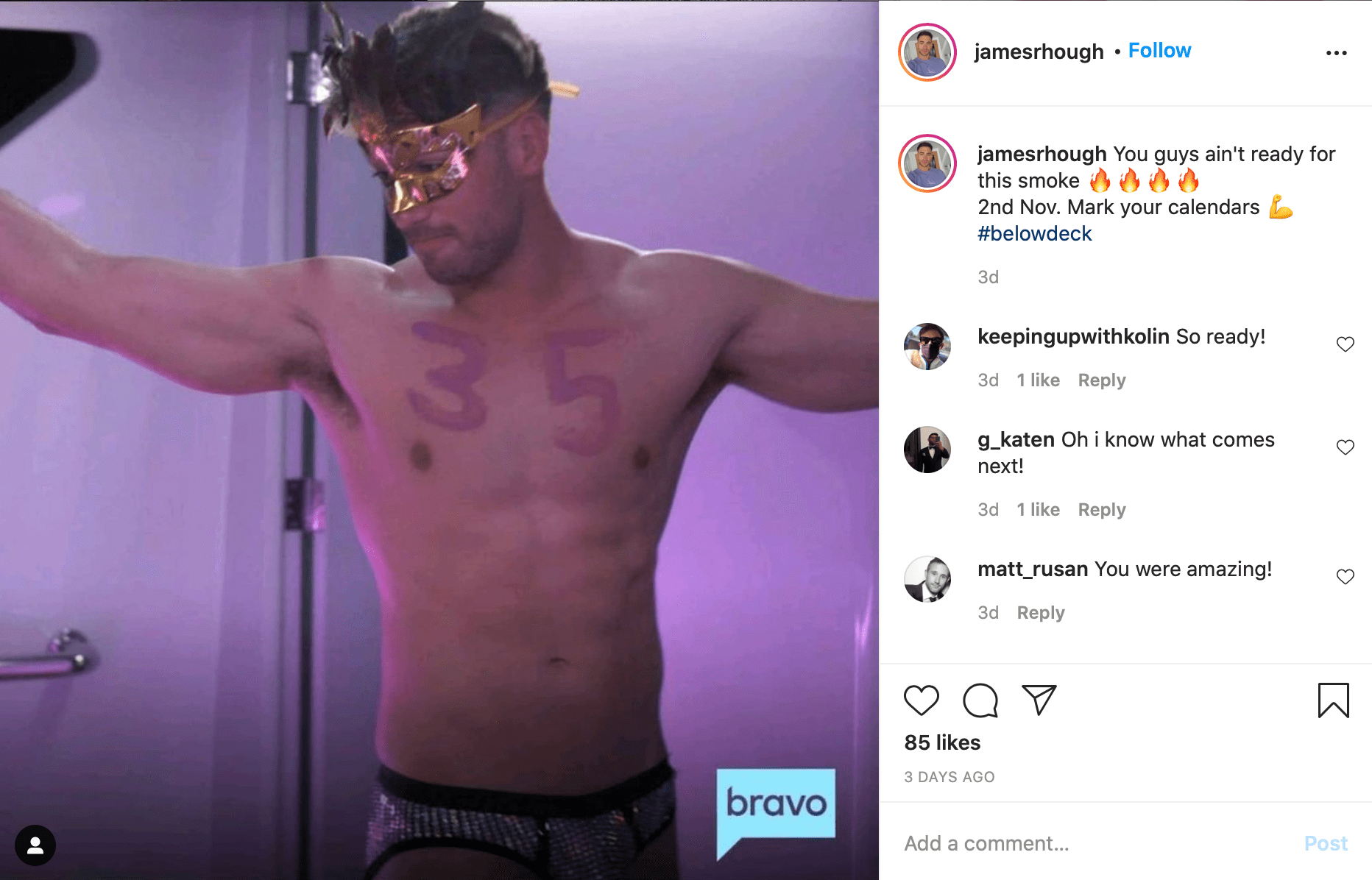 Who is James Hough From Below Deck? Who is James Hough's Girlfriend?