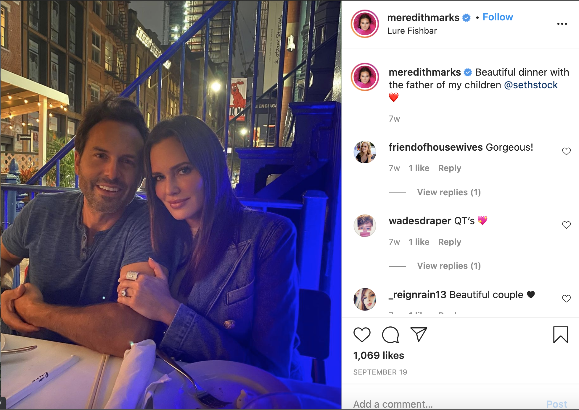 Meredith Marks' Husband/Marriage | Meredith Marks' Kids and Family