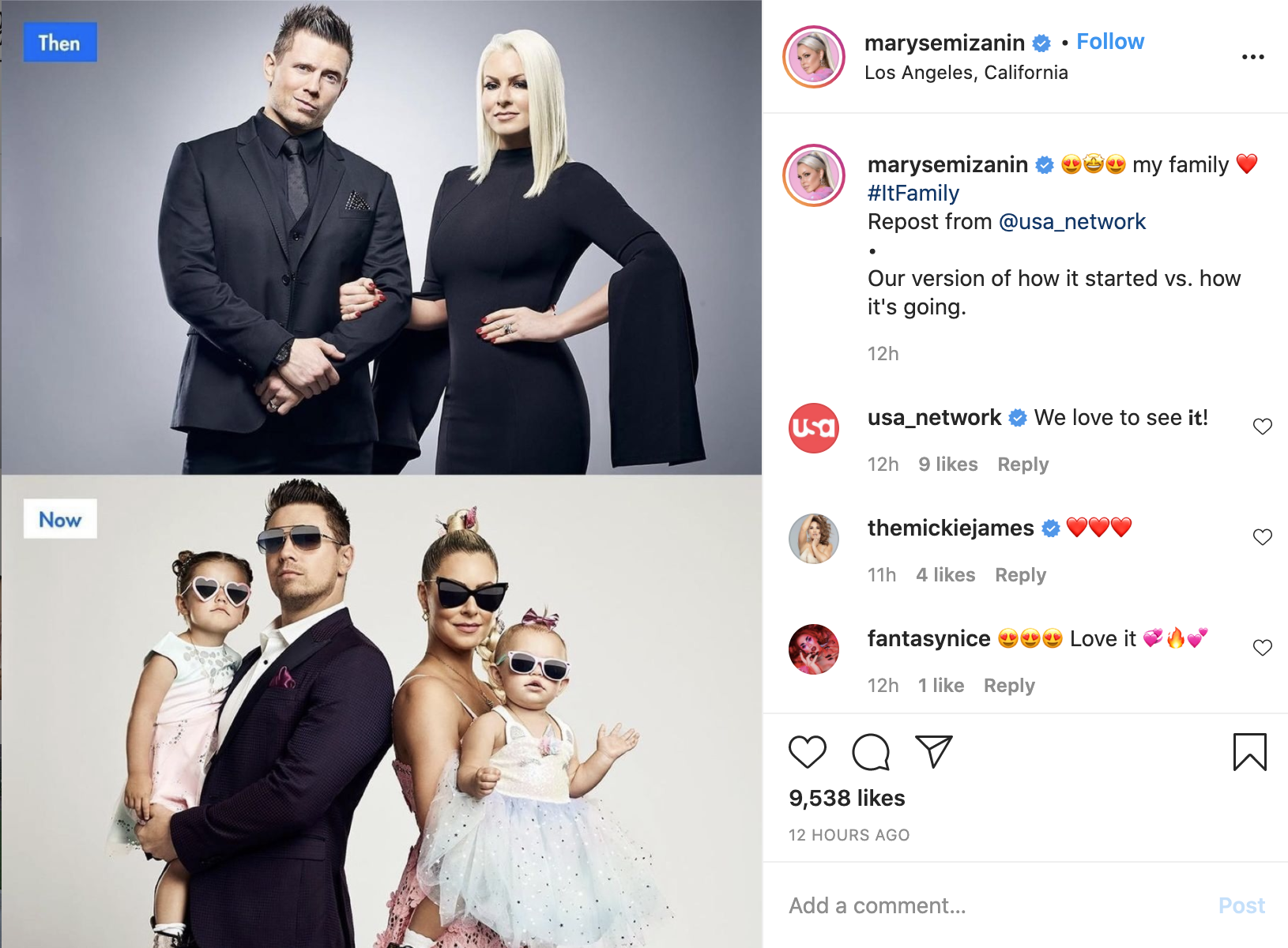 Mike and Maryse Mizanin, Miz & Mrs: Marriage, Family and Kids