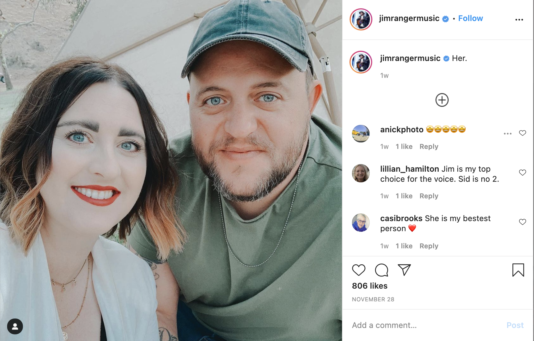 Jim Ranger, The Voice: Wife, Family, Kids, Age, Singing Performances