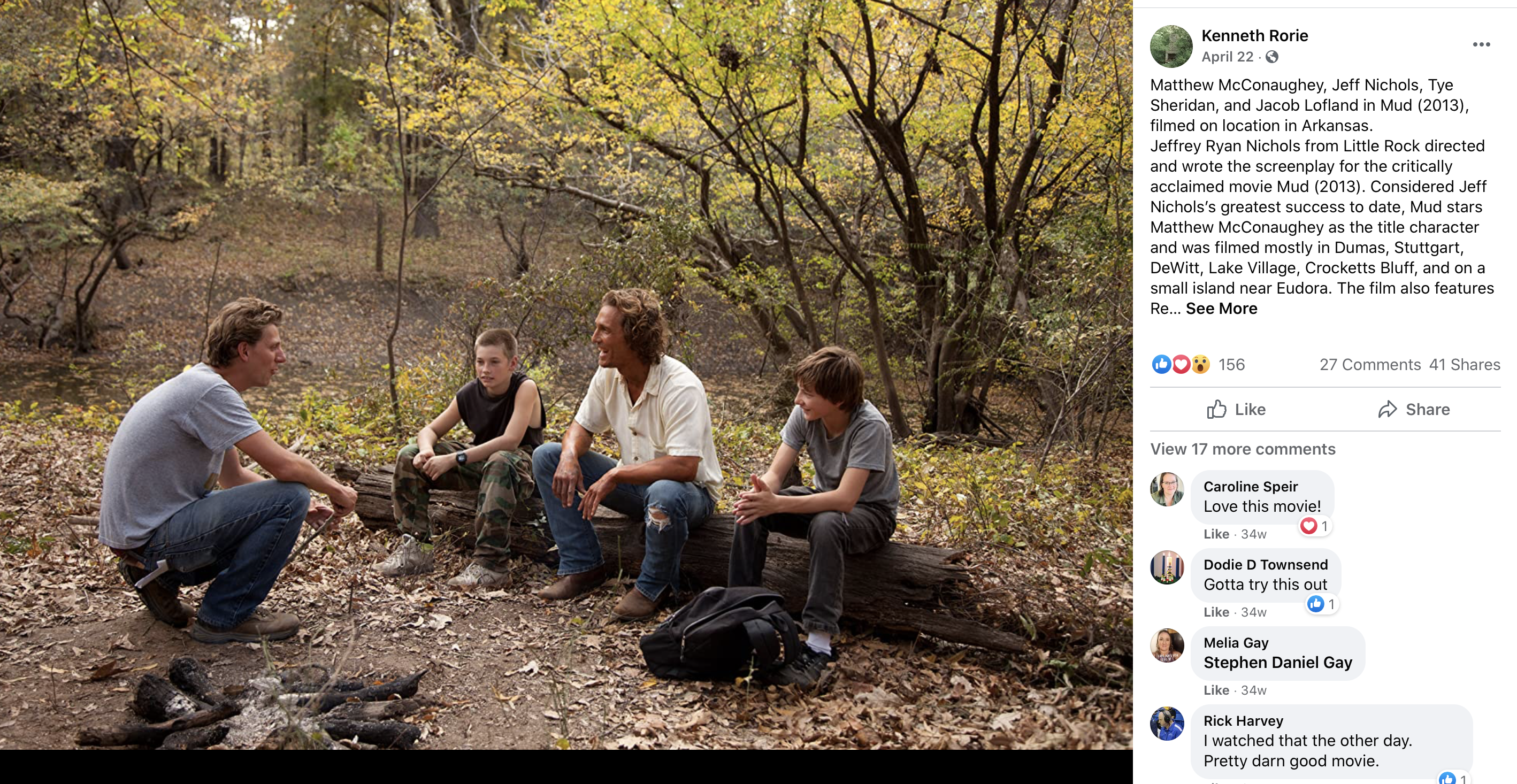 Where Was Mud Filmed? Where is the Island Located? Mud Filming Locations