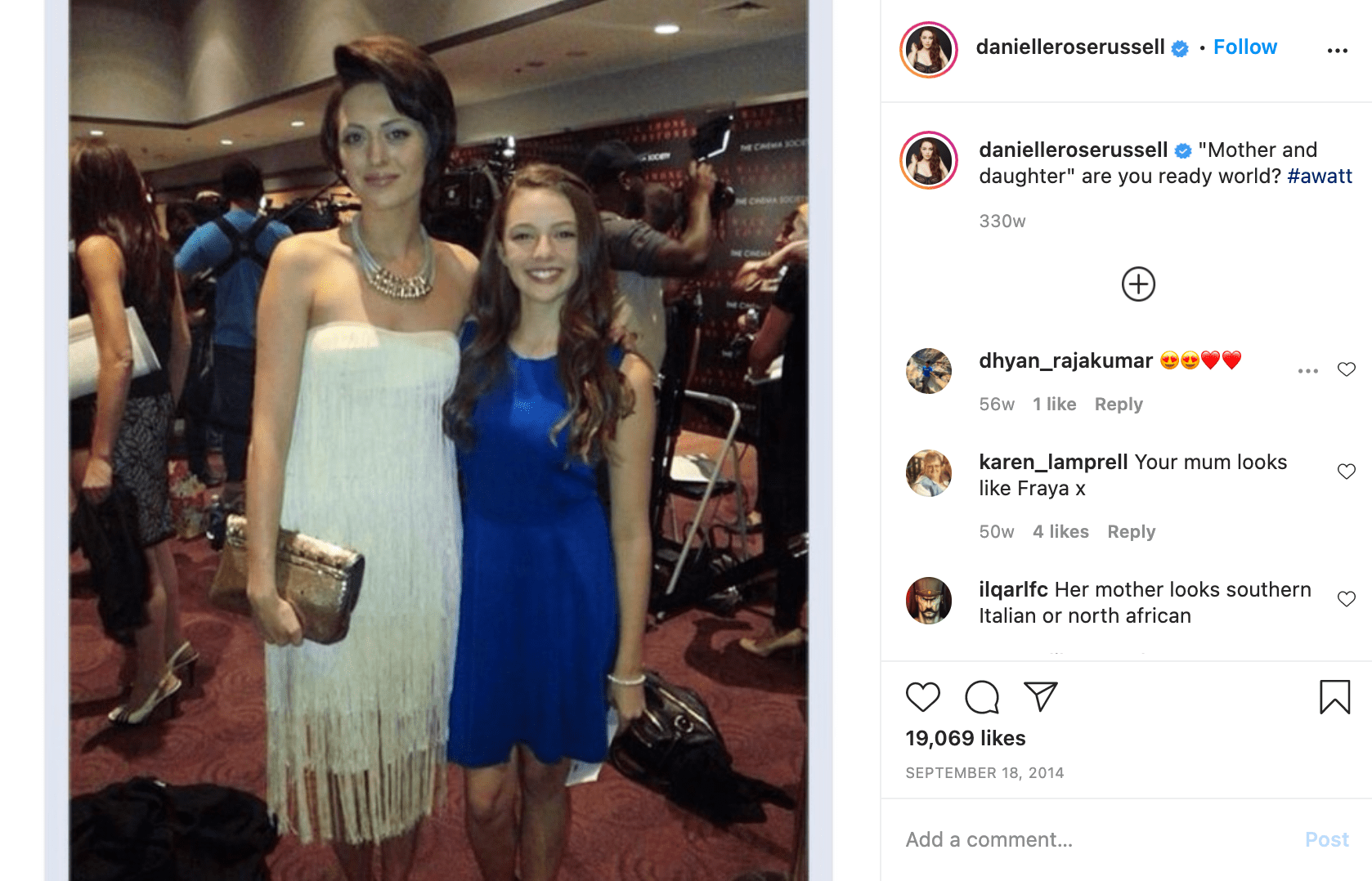 Danielle Rose Russell, Legacies: Dating, Boyfriend, Family