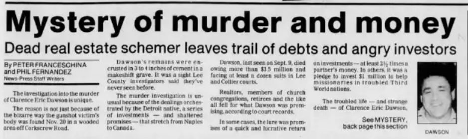 Eric Dawson's Murder: How Did He Die? Who Killed Eric Dawson?