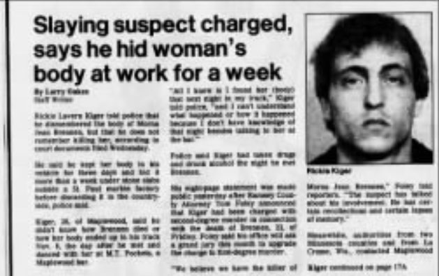 Morna Brennen Murder: Is Ricky "Karate Guy" Kiger Dead or Alive? Update