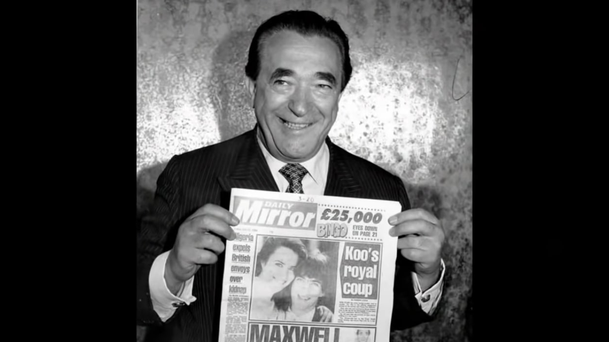 Robert Maxwell's Net Worth at the Time of His Death