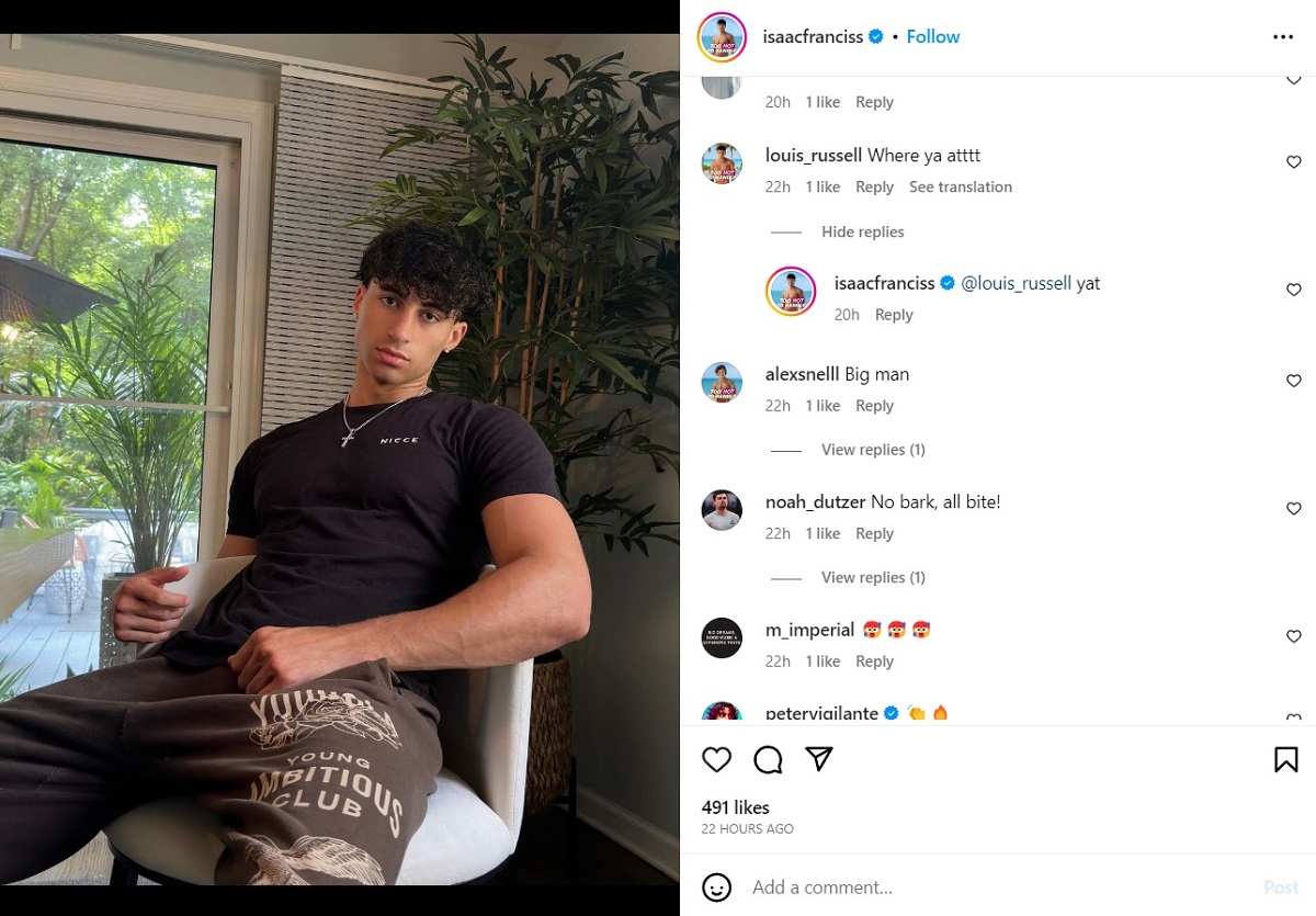 Isaac Francis and Louis Russell: Is the Too Hot to Handle Duo Still ...