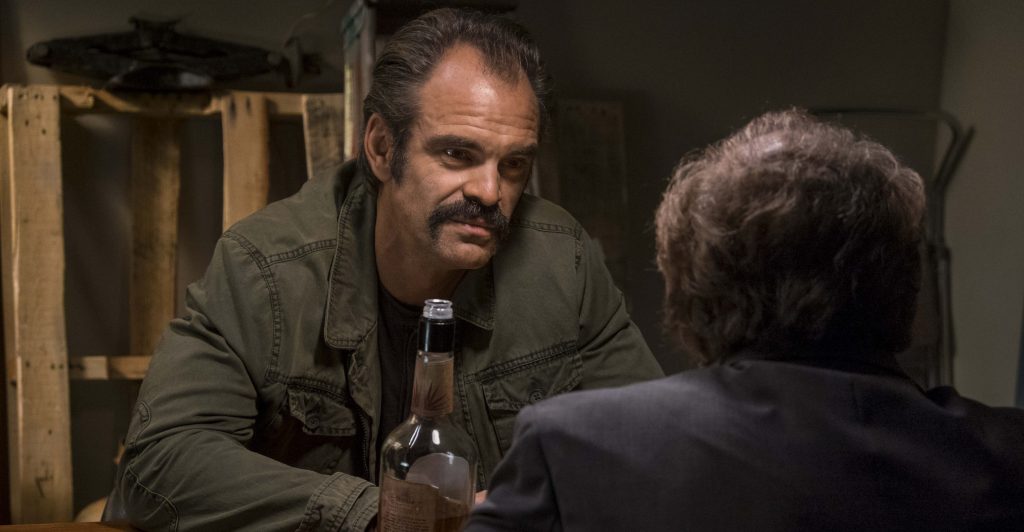 Are Steven Ogg's Simon and Željko Ivanek's Croat in The Walking Dead?