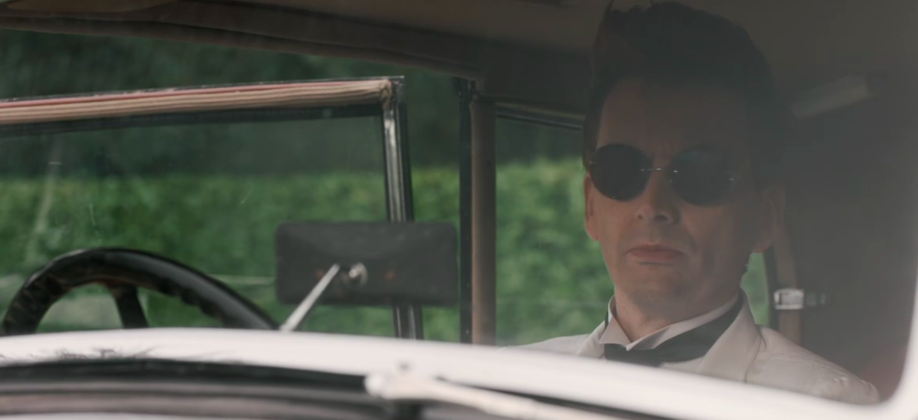 What Car Does Crowley Drive in Good Omens? What Does Licence Plate NIAT ...