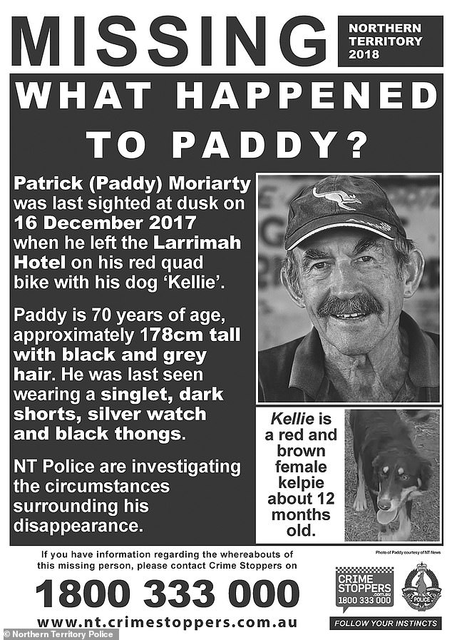 Patrick “Paddy” Moriarty: What Happened to Him? Has He Been Found?
