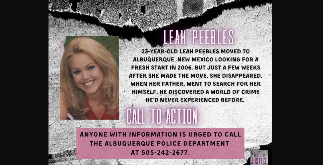 Leah Rachelle Peebles: What Happened to Her? Was She Found?