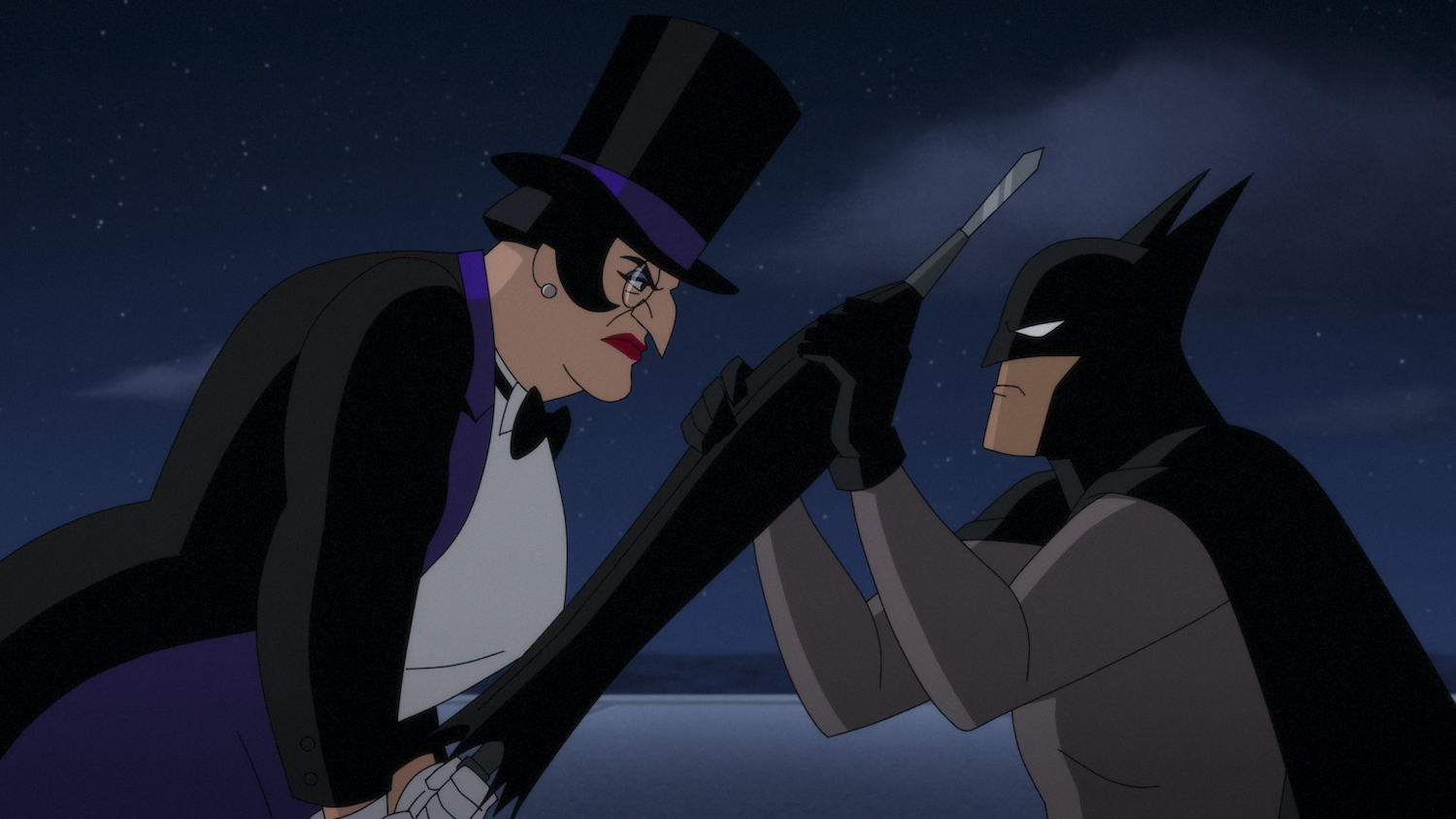 Why is the Penguin a Woman in Batman: Caped Crusader?